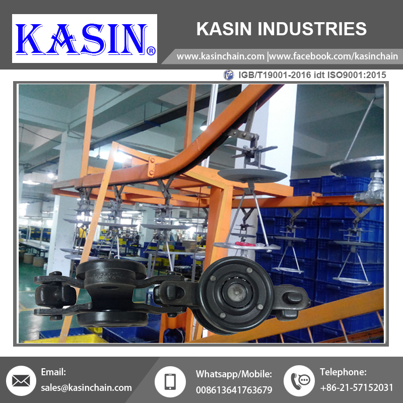 Inverted Monorail Conveyor System for Spiral Chains Conveyor Machine ...